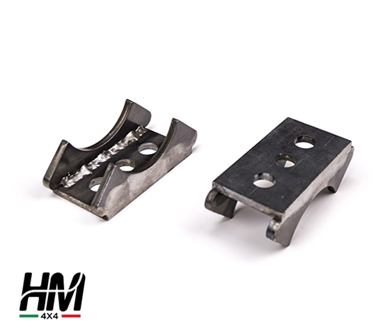 Pair of front leaf spring supports Suzuki Samurai and Sj - HM4X4