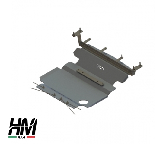 Front skid plate Nissan Navara D40 - HM4X4