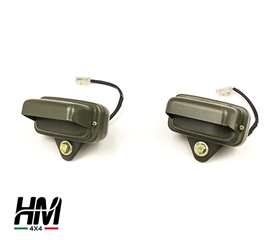 Jeep Willys fender blackout parking light - HM4X4