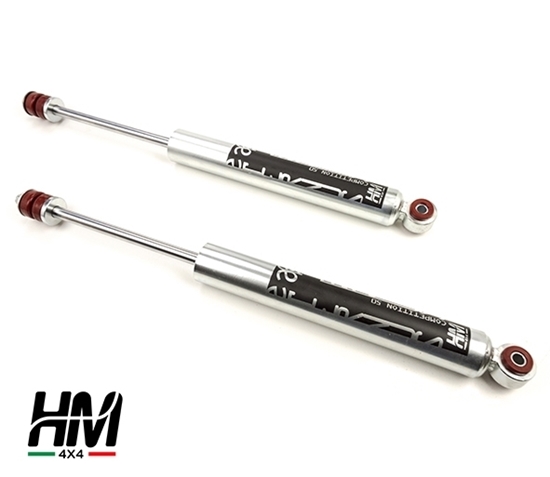 Pair of front shocks absorbers Suzuki Jimny +6" - HM4X4