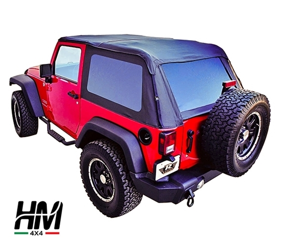 Trailview fastback soft top Jeep Wrangler Jk 2 door - HM4X4