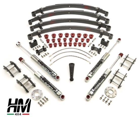 Suspension Lift Kit HM4x4 FULL +7.5cm Suzuki Samurai and Sj - HM4X4