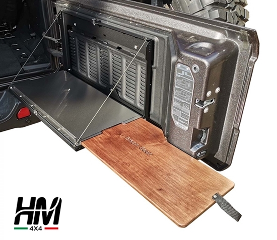 Drop down tailgate table Jeep Wrangler - HM4X4