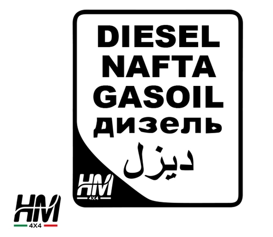 Diesel sticker - HM4X4