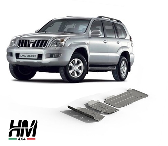Toyota Prado 120 skid plates set - HM4X4