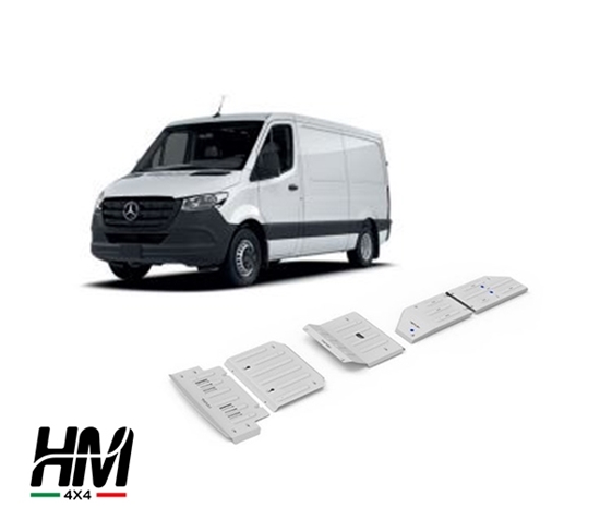 Mercedes Sprinter skid plates set - HM4X4